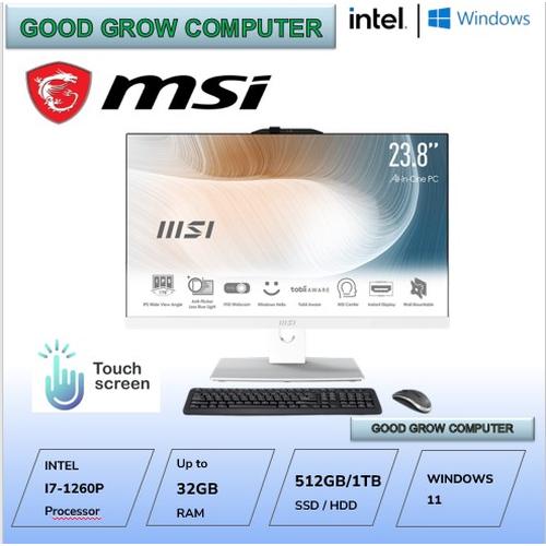 Jual MSI All In One MODERN AM242TP 12M i7-1260p 16GB 512GB SSD 23'8 ...