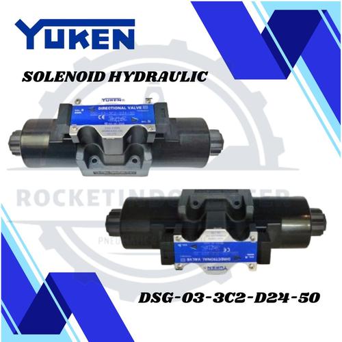 Jual SOLENOID HYDRAULIC YUKEN DSG-03-3C2-D24-50 - Jakarta Barat - Rocketindo Center | Tokopedia