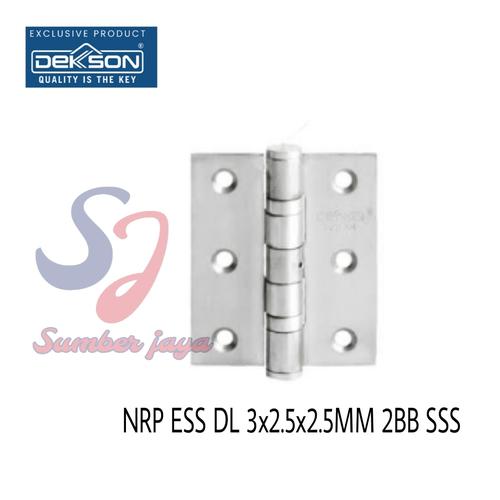 Jual Engsel Dekkson Sus 304 3"/4"/5"/6" || Hinge dekkson NRP ESS DL - 3x2.5x2.5 2BB - Kab ...