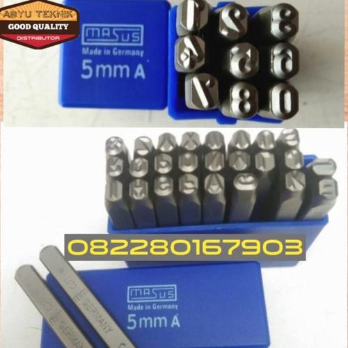 Jual Huruf Dan Angka Ketot Stamp Punch 5Mm Set Lengkap Merek Masus ...