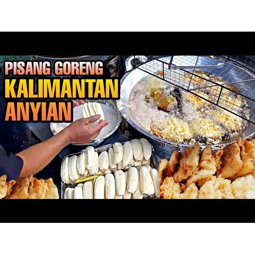 Jual Pisang Goreng Khas Kalimantan Krendang ANYIAN ASLI Fried Bananas ...