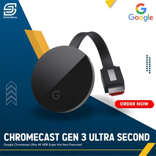 Jual Google Chromecast Ultra 4k Hdr Super Hot Item Preowned - Kota ...