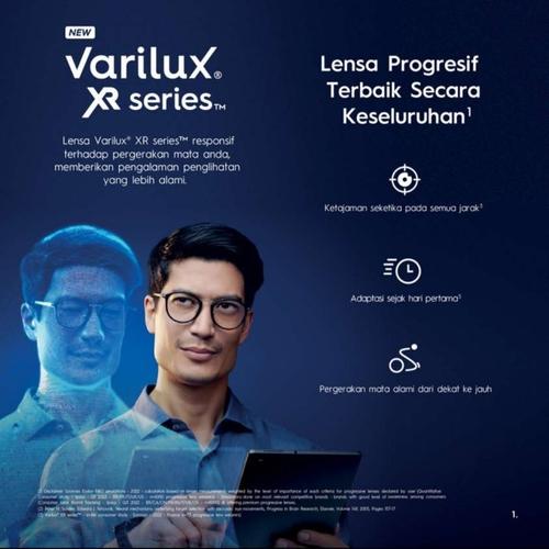 Jual Lensa Progresif Essilor Varilux XR Design Transition Original ...