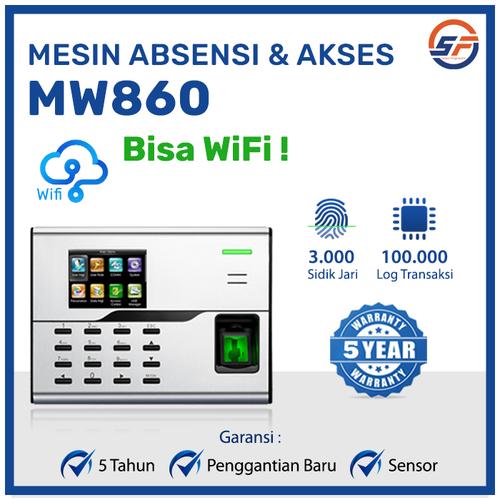 Promo Fingerprint Wi Fi Mesin Absensi WiFi Magic MW860 Mesin Absen ...