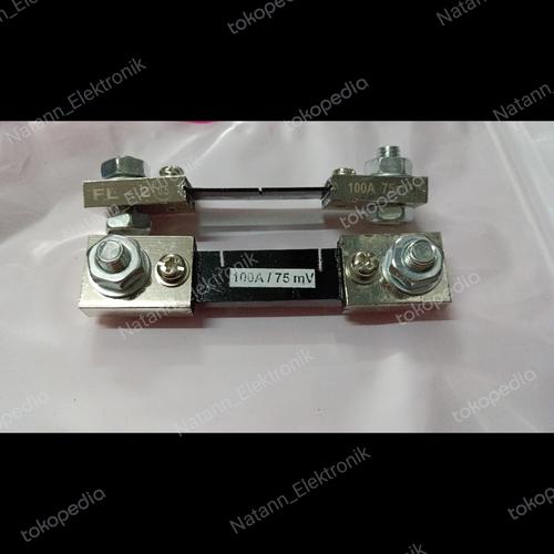 Jual 5795 resistor shunt 100a 100ampere 100 ampere 75mw 75 mw - Jakarta ...