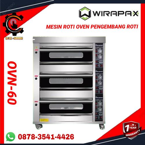 Jual Mesin Pengembang Roti Adonan Oven Roti 3 Deck 6 Try OVN-60 ...