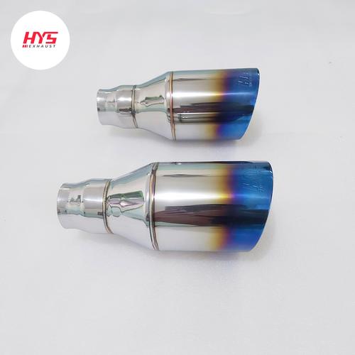 Jual Muffler Cutter Universal Mobil Stainless 4" Burnout Exhaust Tip ...