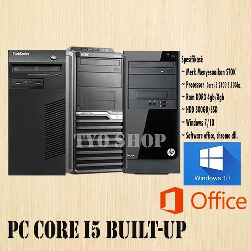 Jual Cpu Komputer Built-Up Core i5 2400 3.10Ghz - 4gb, Hdd 500gb - Kota ...