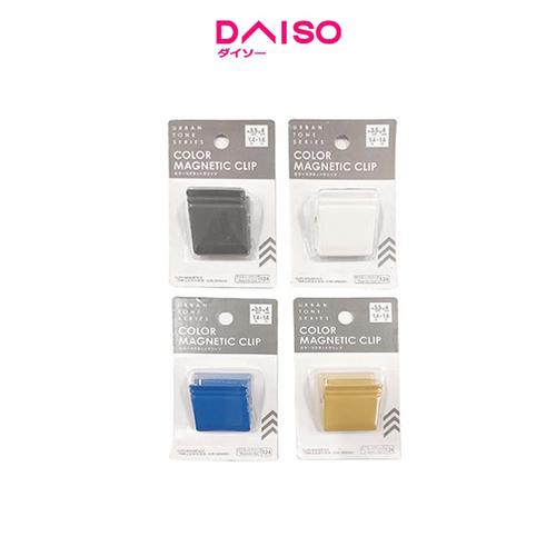 Jual Daiso Color Magnetic Clip -urban tone -3.5cmx4cm -1.4inx1.6in - - Abu-abu - Kab. Tangerang ...