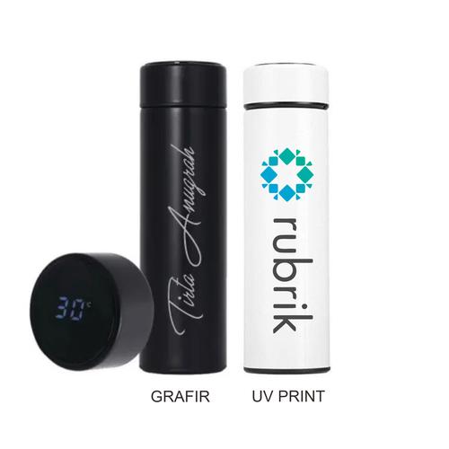 Jual TUMBLER TERMOS TEMPAT BOTOL MINUM SAKURA LED CUSTOM LOGO UV PRINT ...