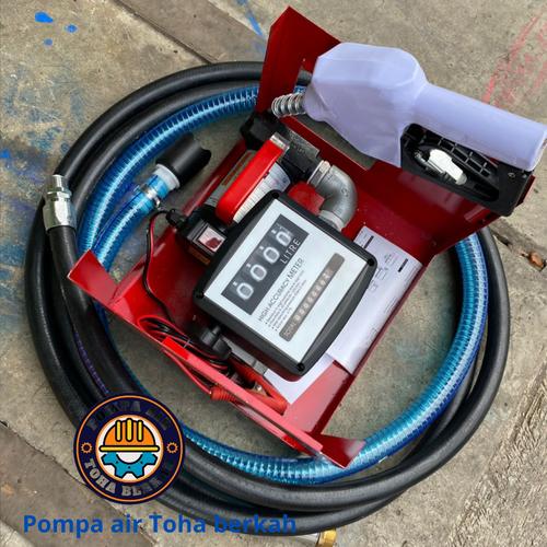 Jual Pompa Solar DC 12V 70L PM Pompa Transfer BBM Flow Meter FILL RITE ...