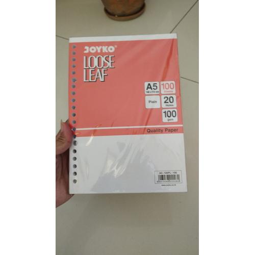 Jual kertas binder A5 polos isi 100 - Jakarta Barat - Hello ! Treasure ...