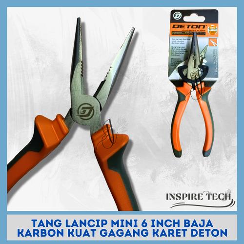 Promo Tang Lancip Tang Mini 6 Inch Kombinasi Kuat Gagang Karet D E TON - Jakarta Barat ...