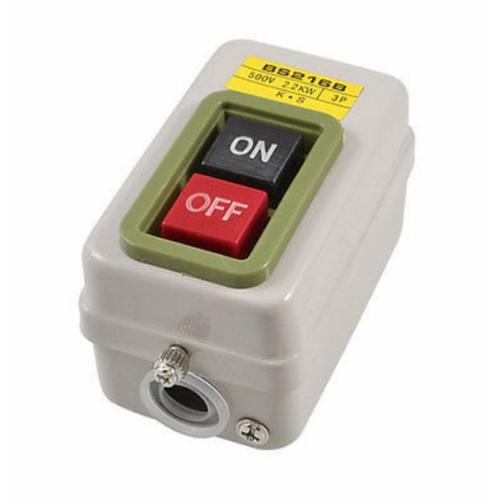 Jual Power Push Button On Off Kotak Box 3P 15A 2.2kW BS216 / BS216B ...