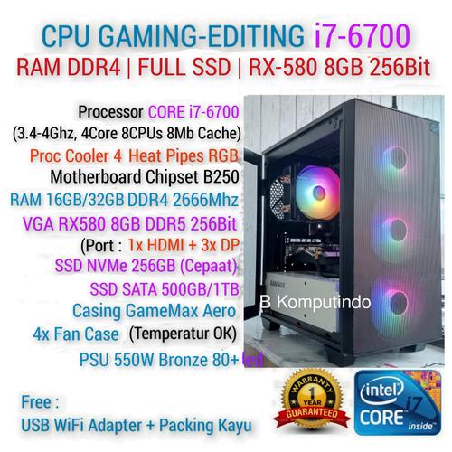 Jual PC CORE i7 | RAM 16GB 32GB DDR4 | VGA 8GB | FULL SSD | GAMING ...