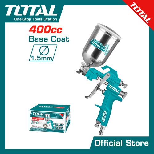 Promo TOTAL Air Spray Gun 400cc 1.5mm Standard nozzle TAT10402 - Kota ...