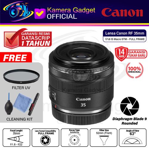Promo Lensa Canon RF 35mm f1.8 IS Macro STM Lens Original Resmi ...