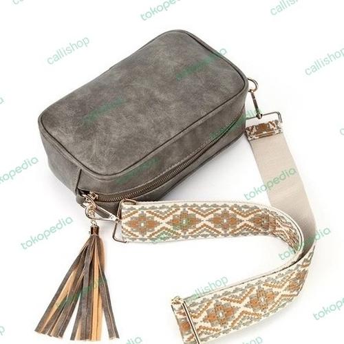 Jual Tali tas bag strap/tali gitar lebar 5cm - Tenun Etnik - seri 04 ...