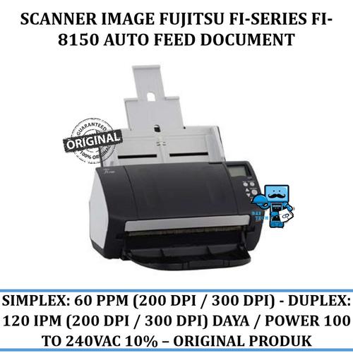 Promo Scanner Image Fujitsu Fi-Series Fi-8150 Auto Feed Document ...