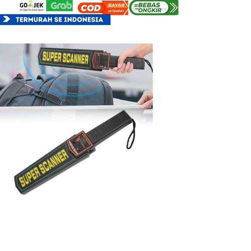 Jual SECURITY METAL DETECTOR ALAT METAL DETEKTOR LOGAM SUPER SCANNER ...