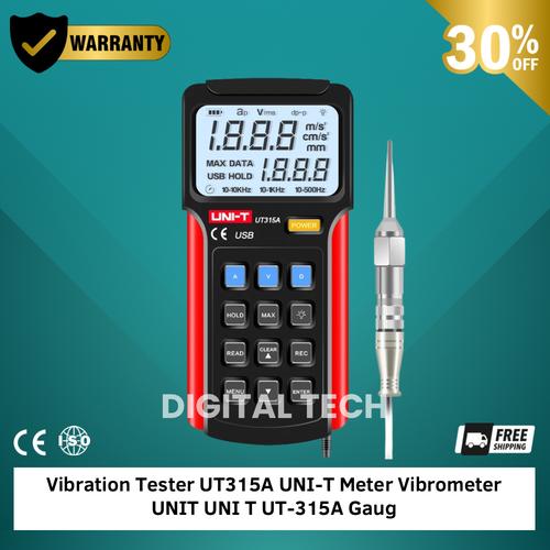 Jual Vibration Tester UT315A UNI-T Meter Vibrometer UNIT UNI T UT-315A ...