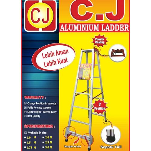Jual ANS TANGGA lipat 3M (TEBAL-3.Cantolan)/Aluminium/Surabaya - Kota ...