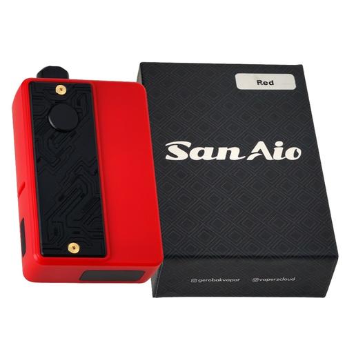 Promo Pod Vape SAN AIO Cyber Edition 80W Red Authentic By Gerobak Vapor ...