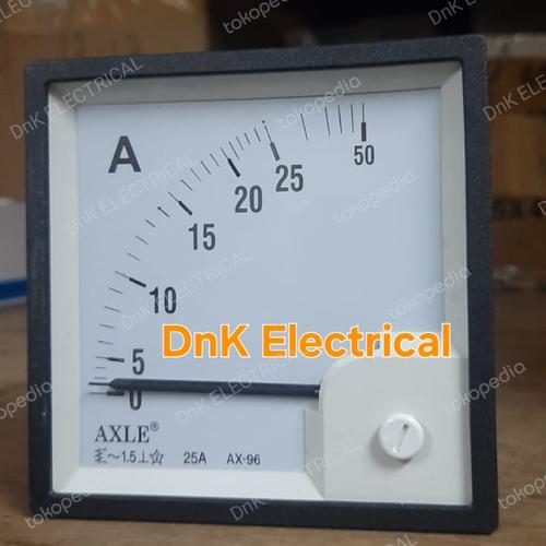 Jual Ampere Meter AC / AC Ampere Meter Type Direct 25A Merk AXLE ...