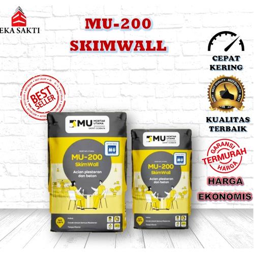 Jual Mortar Utama MU-200 Skimwall Acian Plester dan Beton 40 KG - Kota ...