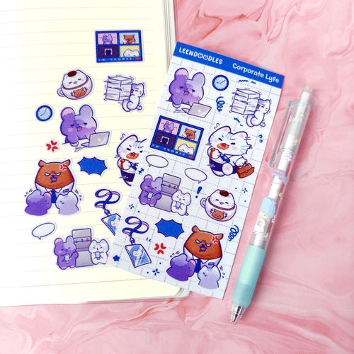 Jual Corporate Lyfe Deco Sticker Sheet Bullet Journal - Jakarta Pusat ...