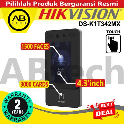 Jual HIKVISION DS-K1T342MX - Face Recognition Mesin Absen Acces Terminal - Jakarta Pusat - AB ...
