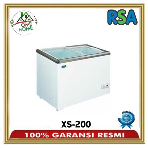 Jual Chest freezer RSA XS200/ XS 200 / XS-200 Freezer box / SLIDING ...