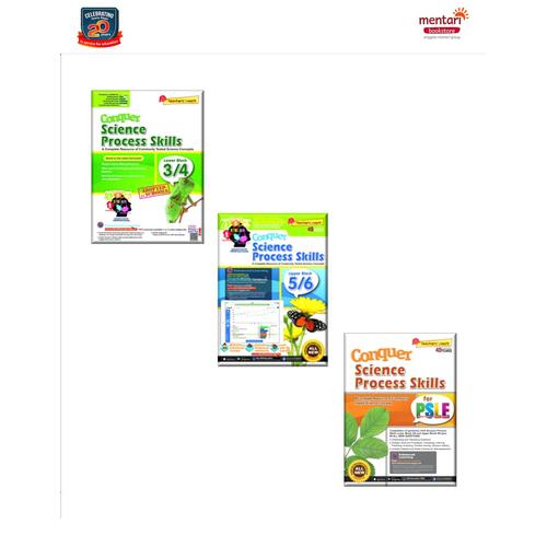 Jual Conquer Science Process Skills Primary Upper 5/6 | Latihan Sains ...