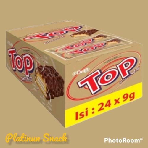 Jual Delfi Top Chocolate 24Pcs X 9G | Bonus 2 Pcs - Triple Choc - Kota ...