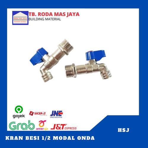 Jual Keran Air Besi/ Kran Air Model Onda/ Kran Besi HSJ 1/2 Inch - Kota ...