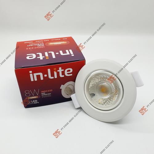 Jual Lampu Downlight Spot Led Inlite 8W 8 Watt 4000K Semu In Lite ...
