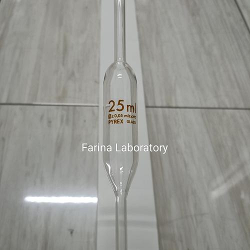 Jual Pipet Volume -Pipet Gondok 25ml Pyrex - Kab. Bandung - Farina Lab ...