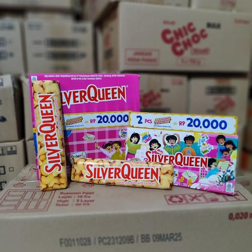 Jual Cokelat SilverQueen Paket isi 2 x 58GR Coklat Silver Queen ...