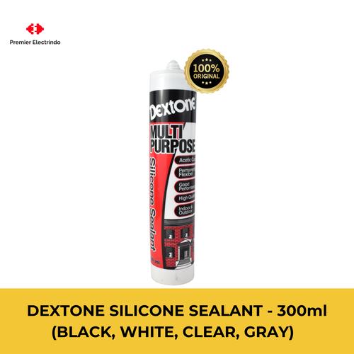 Jual Dextone Silicone Sealant 300ml - Serbaguna (Hitam, Abu, Putih ...