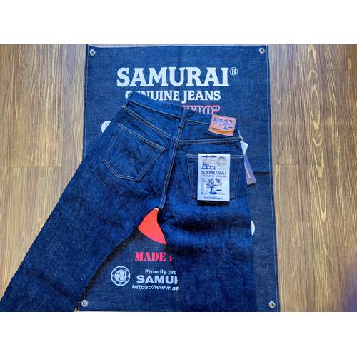 Jual Samurai S500AX - 18oz AI Plus Samurai Cotton Selvage Jeans - 28 ...