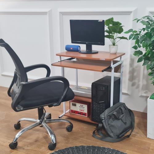 Jual MEJA KOMPUTER BESI MEJA LAPTOP DESKTOP MULTIFUNGSI PRINTER MURAH ...