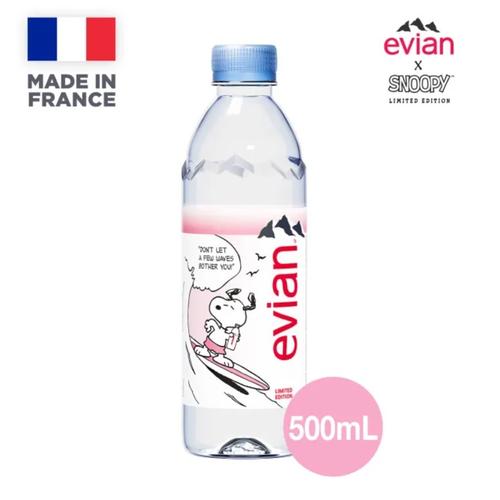Jual Evian Natural Mineral Water 500ML Snoopy Limited Edition - 1 ...