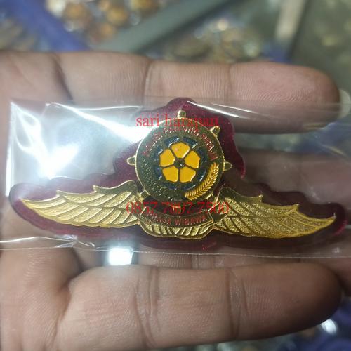 Jual WING POL PP POLISI PAMONG PRAJA KUNINGAN SEPUH EMAS DASAR MIKA ...
