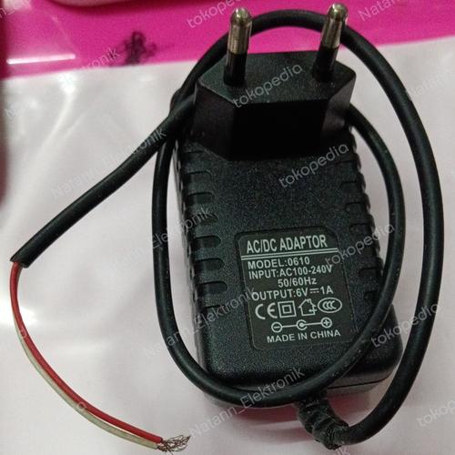 Jual 5770 adaptor charger 6v 6volt 6 volt 1a 1ampere 1 ampere - Jakarta Barat - MASTER ...