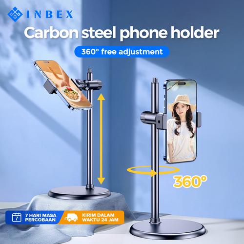Promo INBEX PH2 Stand Holder Overhead Phone Lampu Stand Foto Selfi Live ...