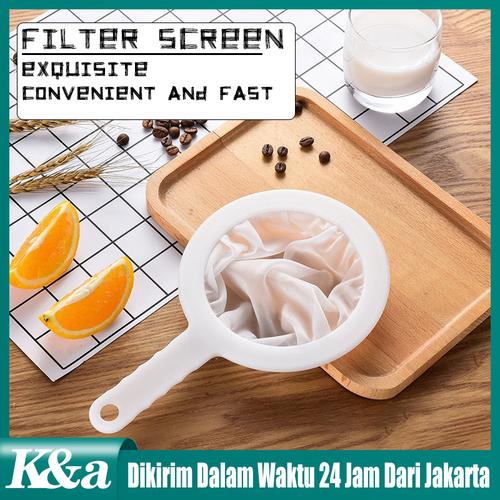Jual 100/200/400 YHOME Filter Saringan Mesh Kain Nylon mesh kopi susu ...