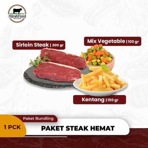 Jual Hijrahfood [BUNDLING] Daging Sapi Sirloin / Has Luar | Beef ...
