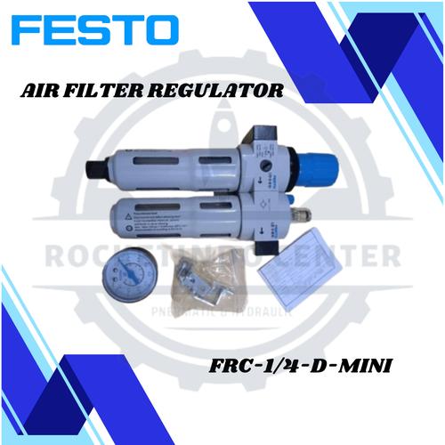 Jual FRC-1/4-D-MINI FESTO AIR UNIT FILTER REGULATOR LUBRICATOR ...