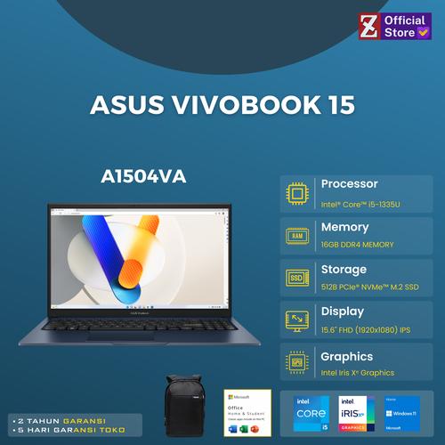 Promo Asus VivoBook 15 A1504VA Intel Core i5-1335U 16GB/512GB SSD 15.6 ...