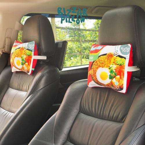 Promo Bantal Sandaran Kepala Jok Mobil Motif Snack - Indomie goreng ...